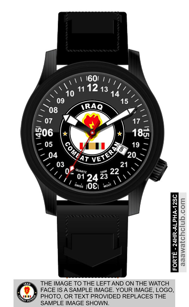 Personalized Watches for Veterans, Service Members and Military Personnel